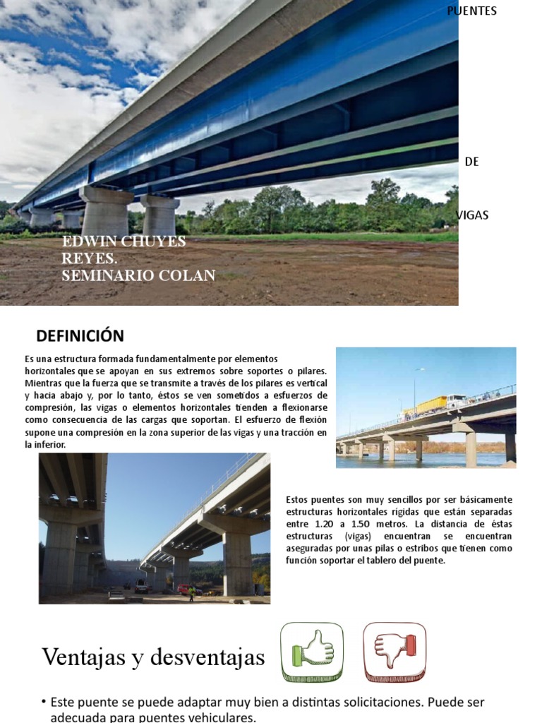 Puentes De Vigas Pdf Puente Fundación Ingeniería