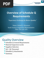 Saudi Aramco Procurement Quality Requirements | PDF | Procurement | Quality