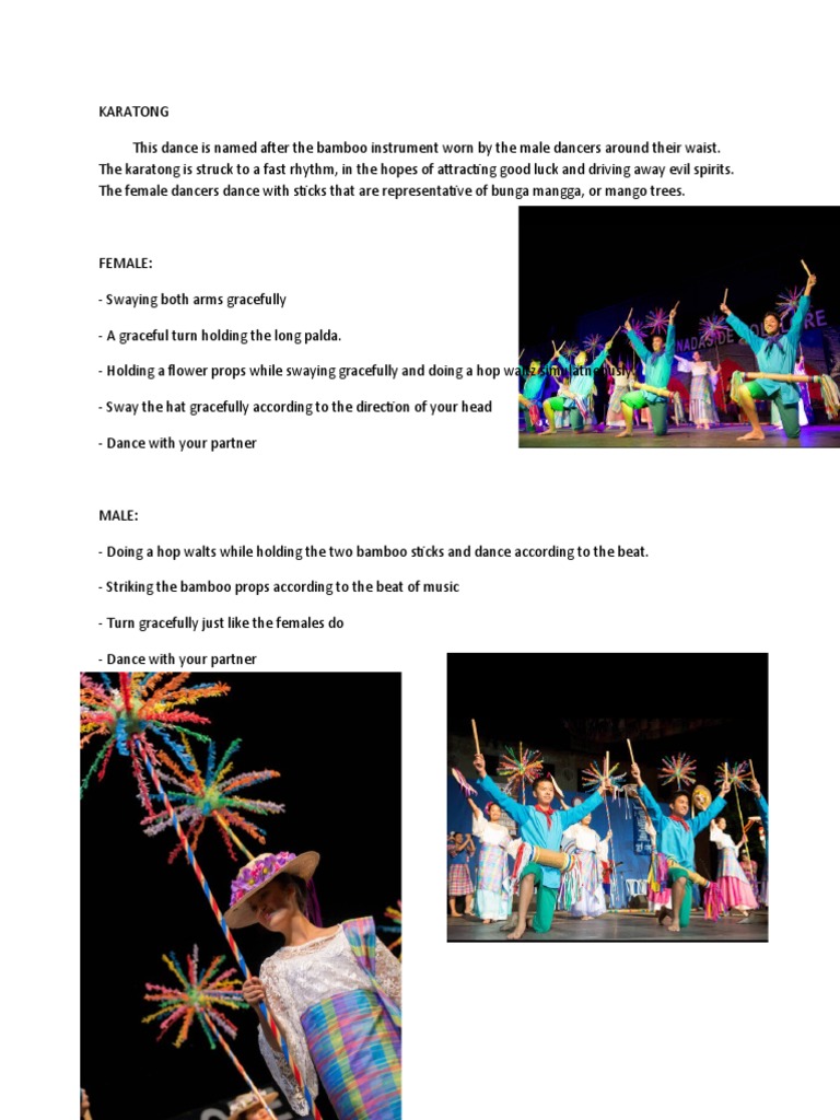 The Karatong Dance: A Traditional Philippine Folk Dance Symbolizing ...