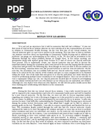 Nursing Reflection Using Gibbs Cycle | PDF | Nursing | Reflective Practice