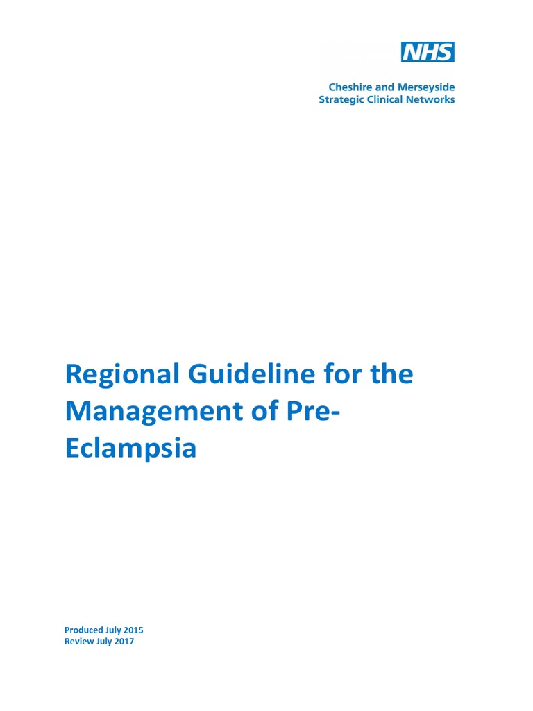 Eclampsia Guidelines FINAL Ratified MCYP SG Sept20 15 | PDF ...