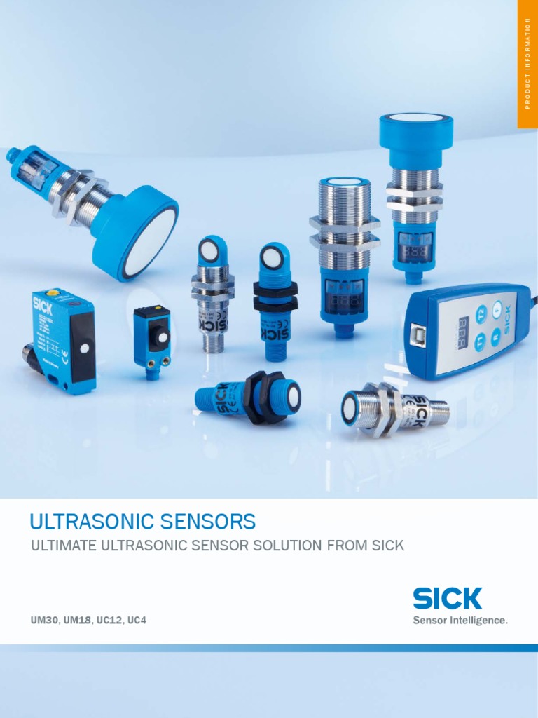 Ultrasonic Sensors: Ultimate Ultrasonic Sensor Solution From Sick | PDF ...