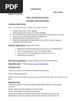 Lesson Plan For Reproduction in Plants | PDF | Pollination | Flowers