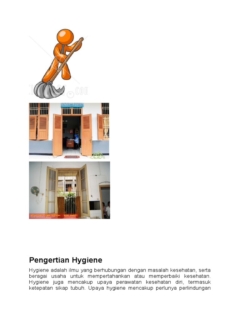 Pengertian dan Manfaat Hygiene | PDF | Kesehatan Holistik | Sains ...