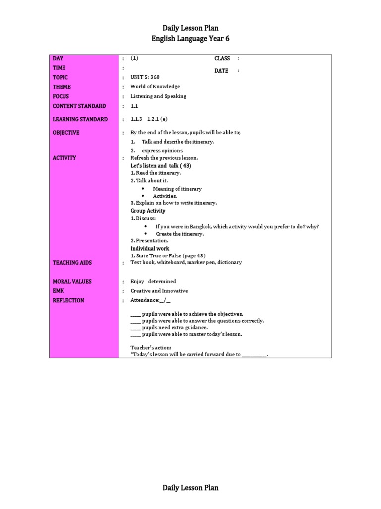 Unit 5 (Week 2) | PDF | Lesson Plan | Poetry