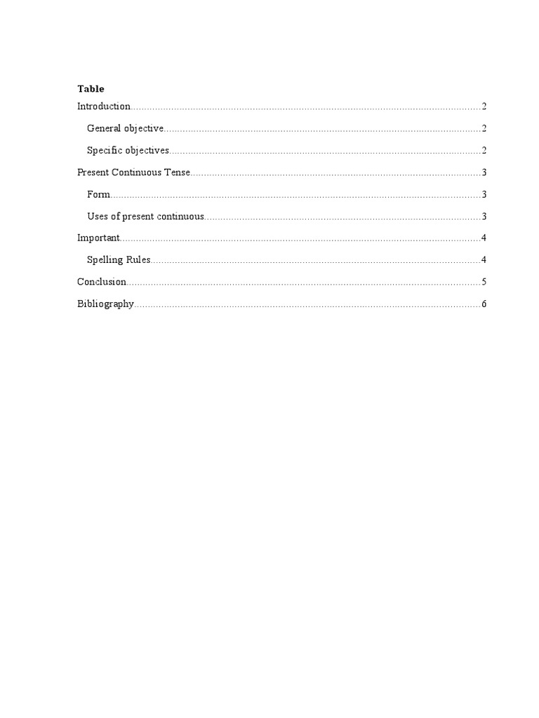 Present Continuous Tense | PDF | Grammatical Tense | Grammatical ...