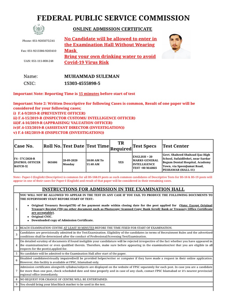 Online - Fpsc.gov - Pkfpscgrreportsgr Phase1 2 Combine Ac 2020.php ...