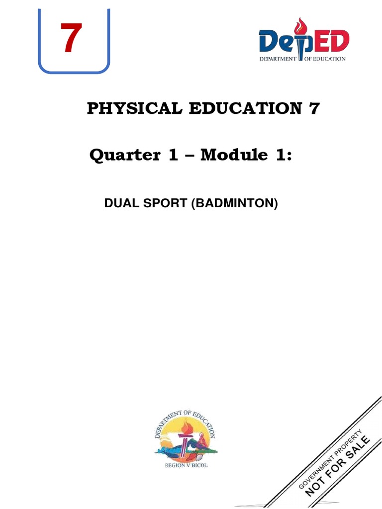 Grade 7 - PE Q1 Module 2 PDF | PDF | Physical Exercise | Recreation