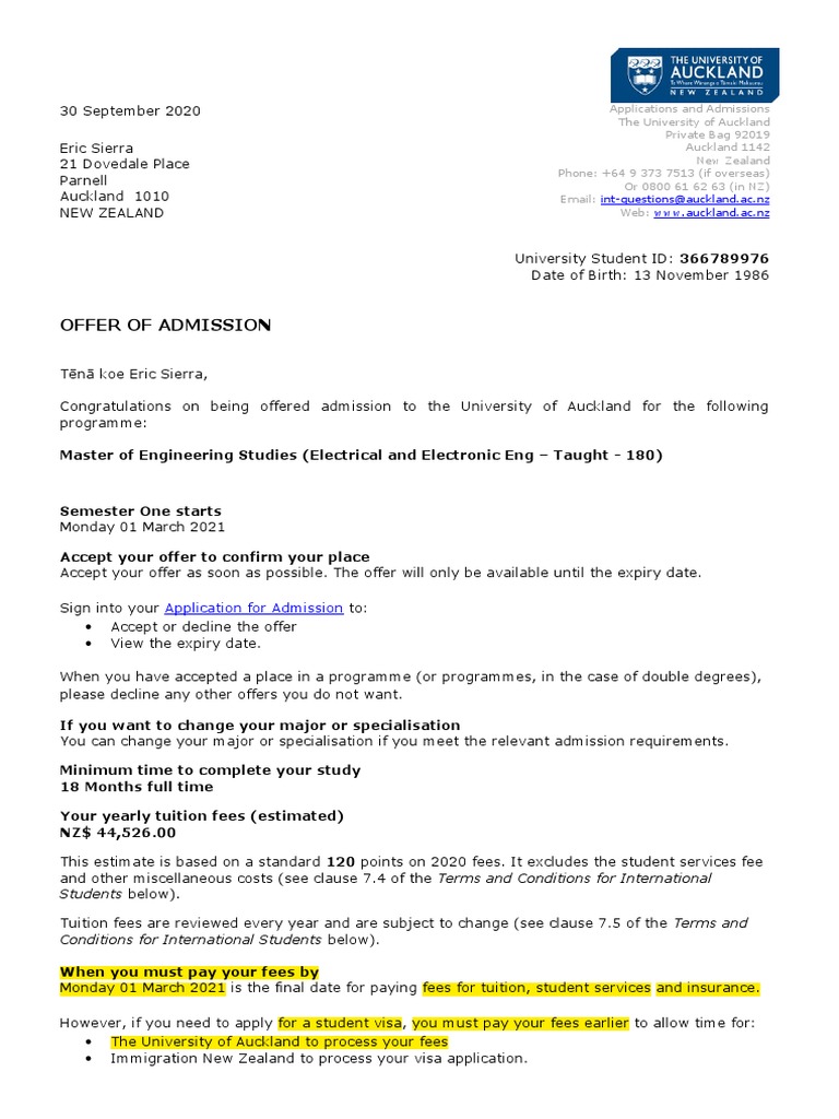 Adm Io1 e PDF | PDF | Travel Visa | University And College Admission