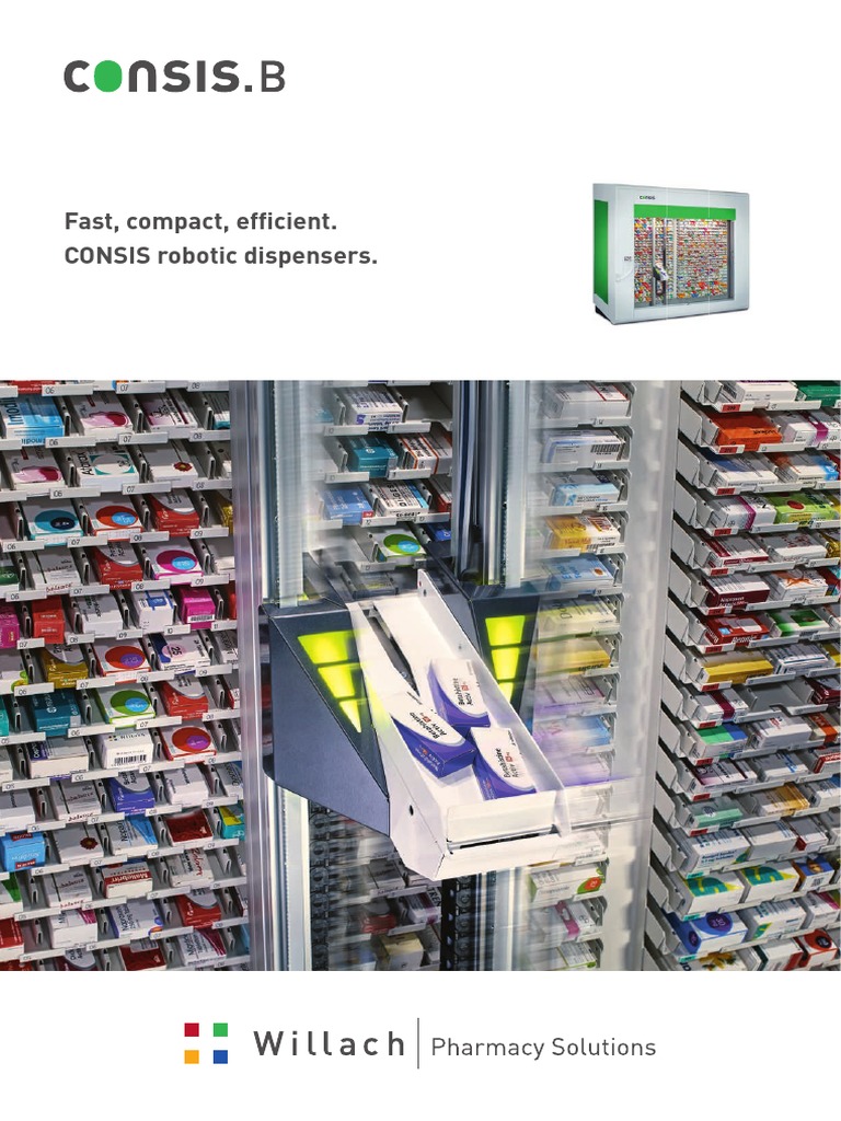 Consis B: Efficient Robotic Dispenser | PDF | Pharmacy | Mathematical ...