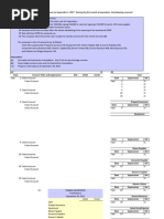 Bookkeeping Case Study 1 | PDF | Debits And Credits | Corporations