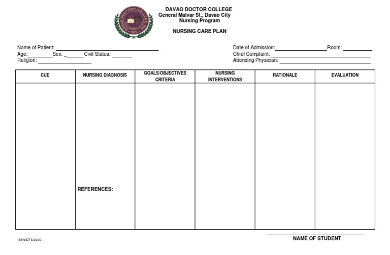 NCP Form Updated PDF | PDF | Science & Mathematics