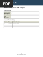 FSD Template 1 | PDF | Specification (Technical Standard) | Usability