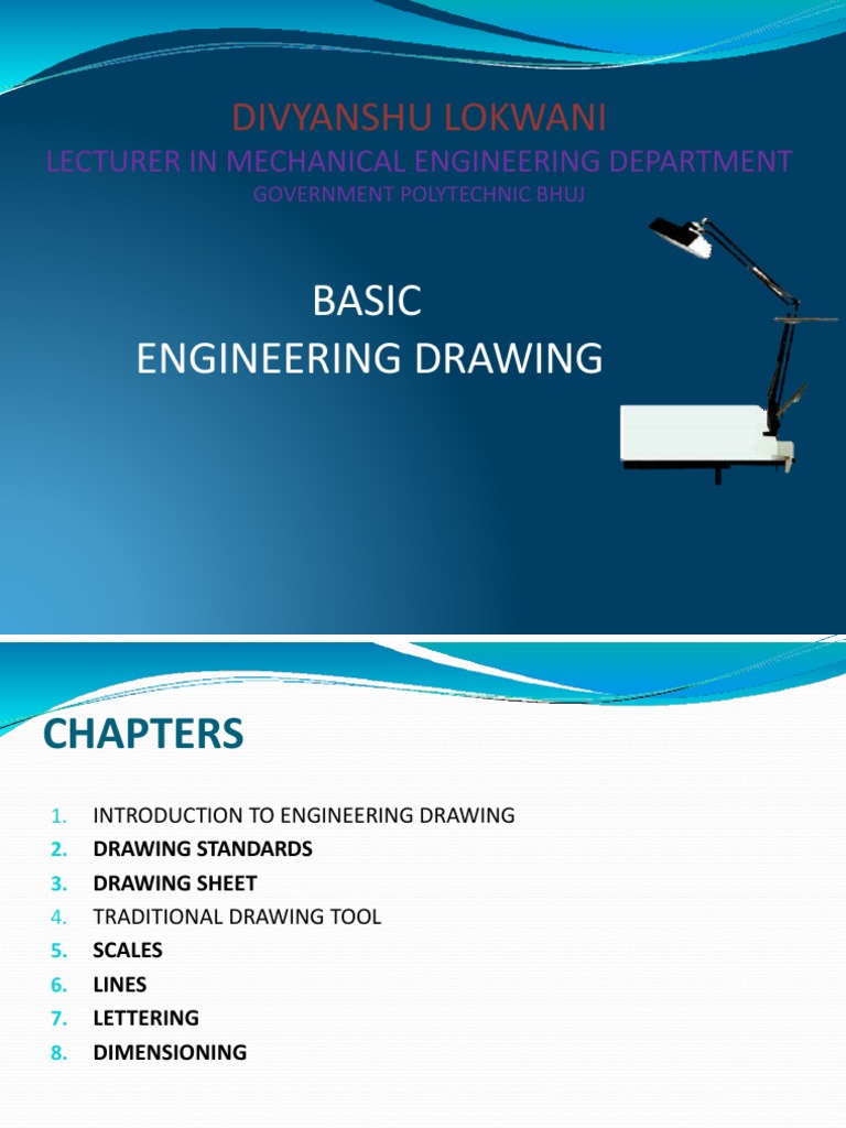 Basics of Engineering Drawing Guide | PDF | Technical Drawing | Drawing