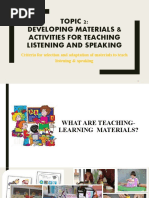 Lesson Plan: The Touch of Happiness | PDF | Narrative | Lesson Plan
