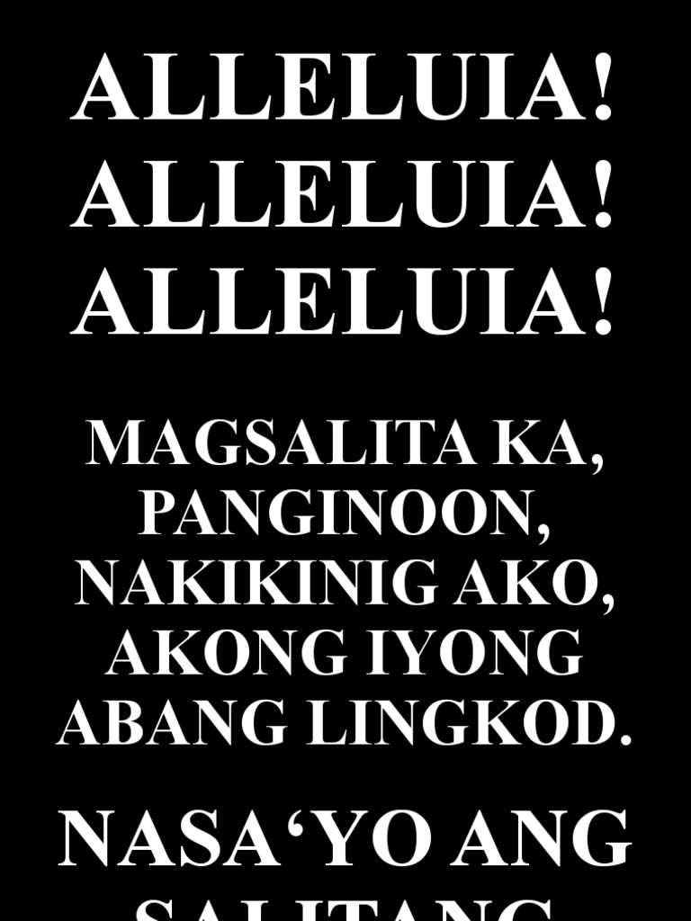 Panginoon Quotes