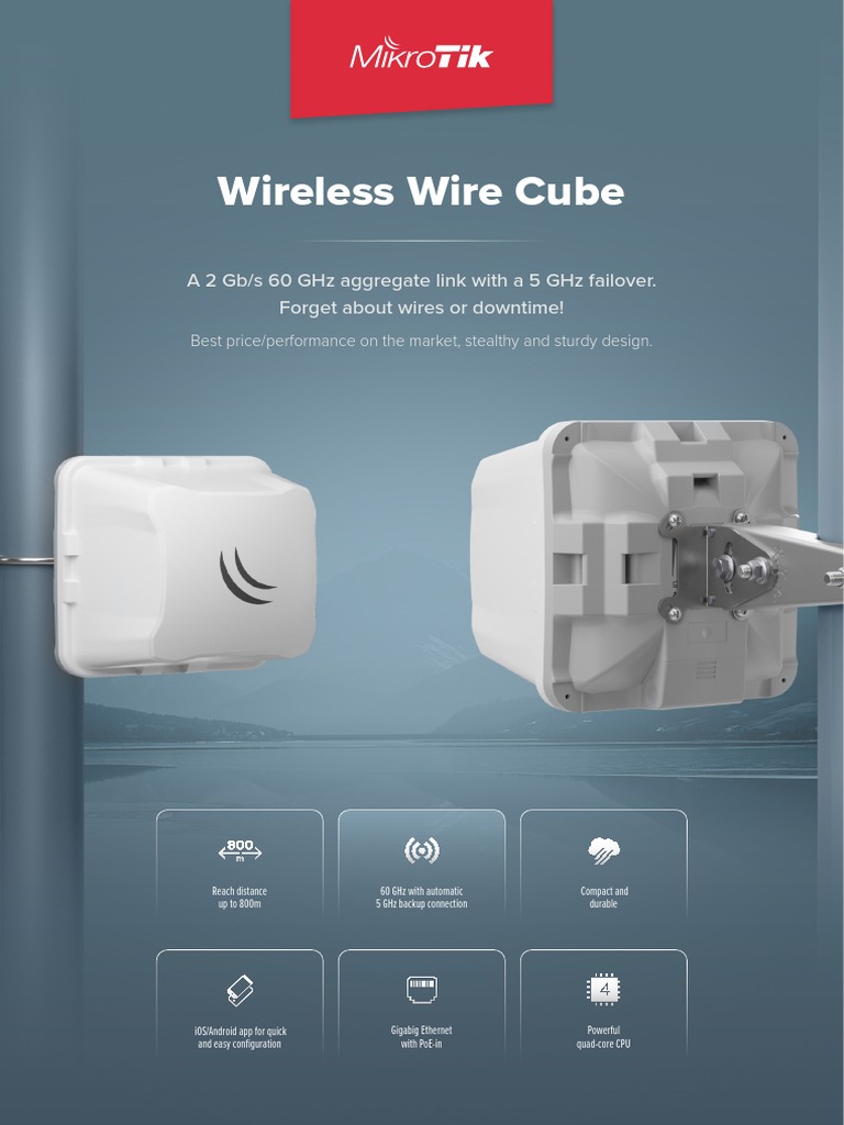 Wireless Wire Cube: A 2 GB/S 60 GHZ Aggregate Link With A 5 GHZ ...