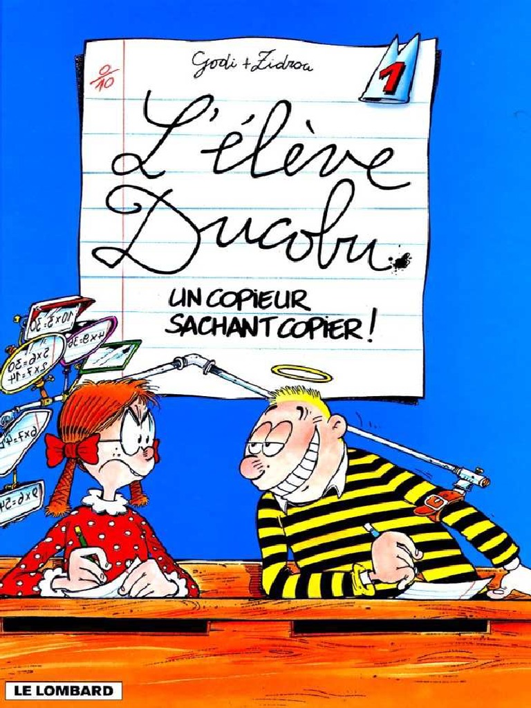 Ducobu - T01 - Un Copieur Sachant Copier PDF | PDF