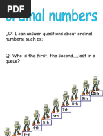 K2 Ordinal Numbers 1-10 | PDF