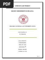 Icsi Project Report | PDF | Bankruptcy | Insolvency