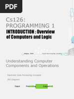 Introduction To Computer Programming | PDF | Computer Program | Programming