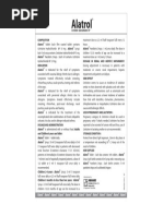 Telfast 120 mg: Uses and Side Effects | PDF | Drugs | Pharmacology