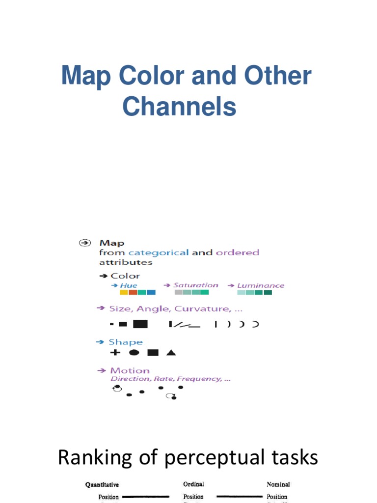 Visual Variables-Mapcolor PDF | PDF | Color | Optics