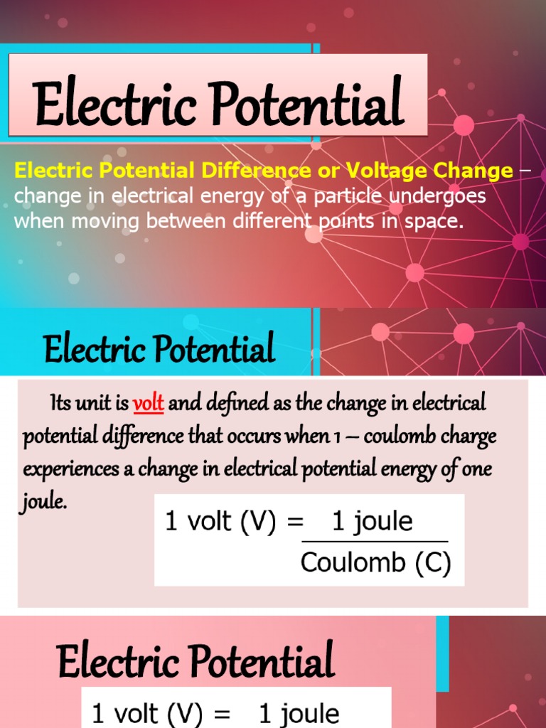 Electric Potential and Capacitance | PDF | Capacitance | Capacitor