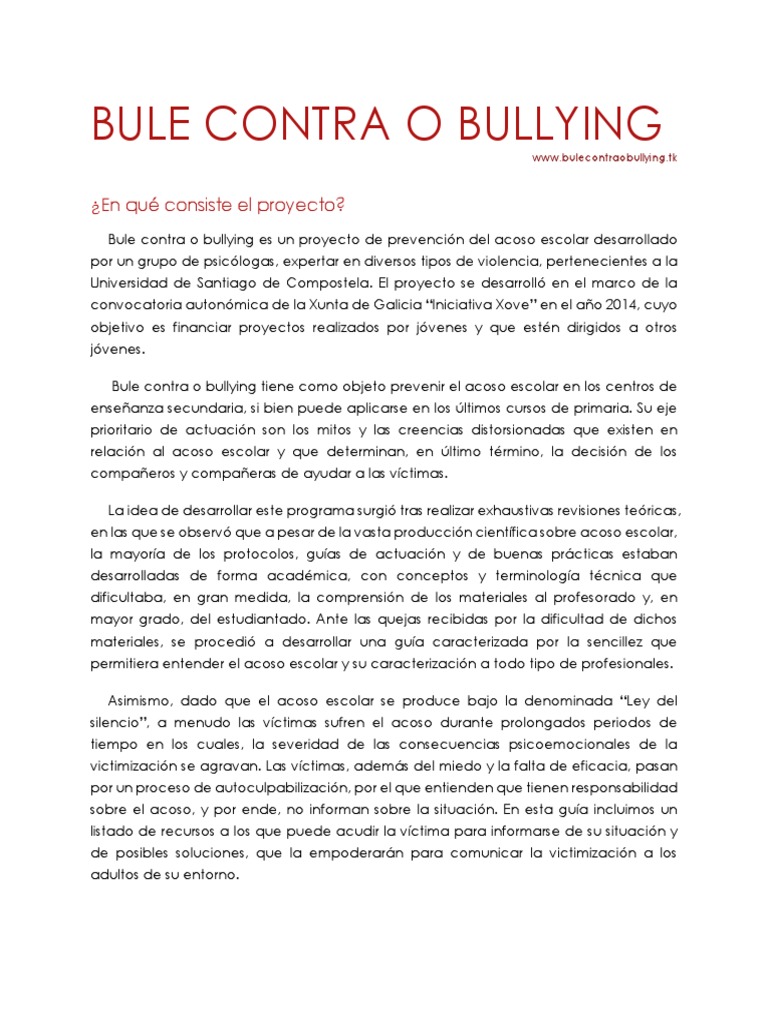 Bule | PDF | Conceptos psicologicos | Ciencias del comportamiento