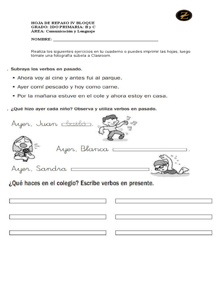 Hojas De Trabajo De Repaso Diario Del Lenguaje, Quinto Grado