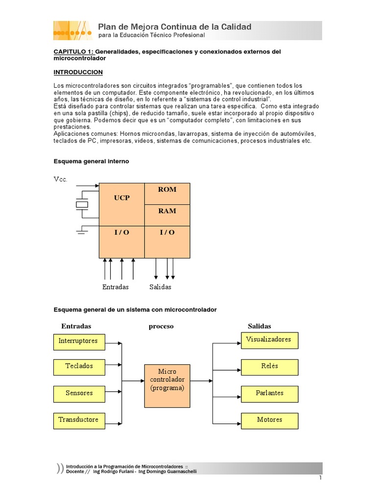 Introducción A La Programación de Microcontroladores | PDF ...