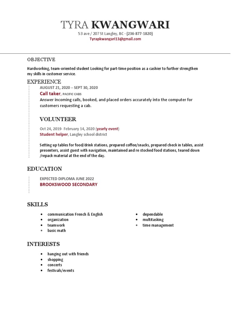 Resume Edited 2 | PDF