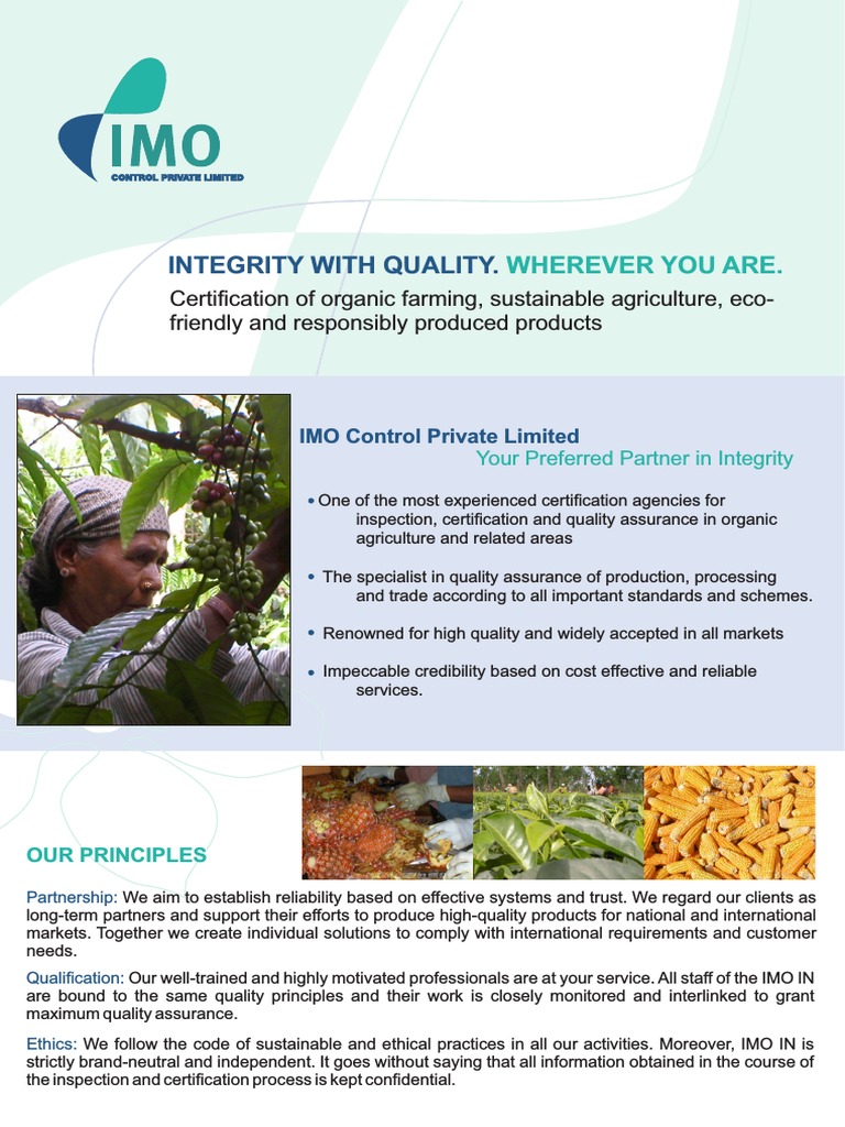 IMO Control Private Limited: Ensuring Integrity with Quality ...