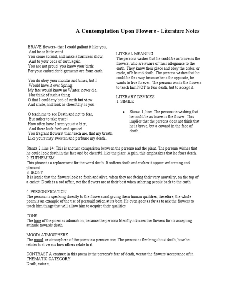 English B Poems CSEC | PDF | Poetry