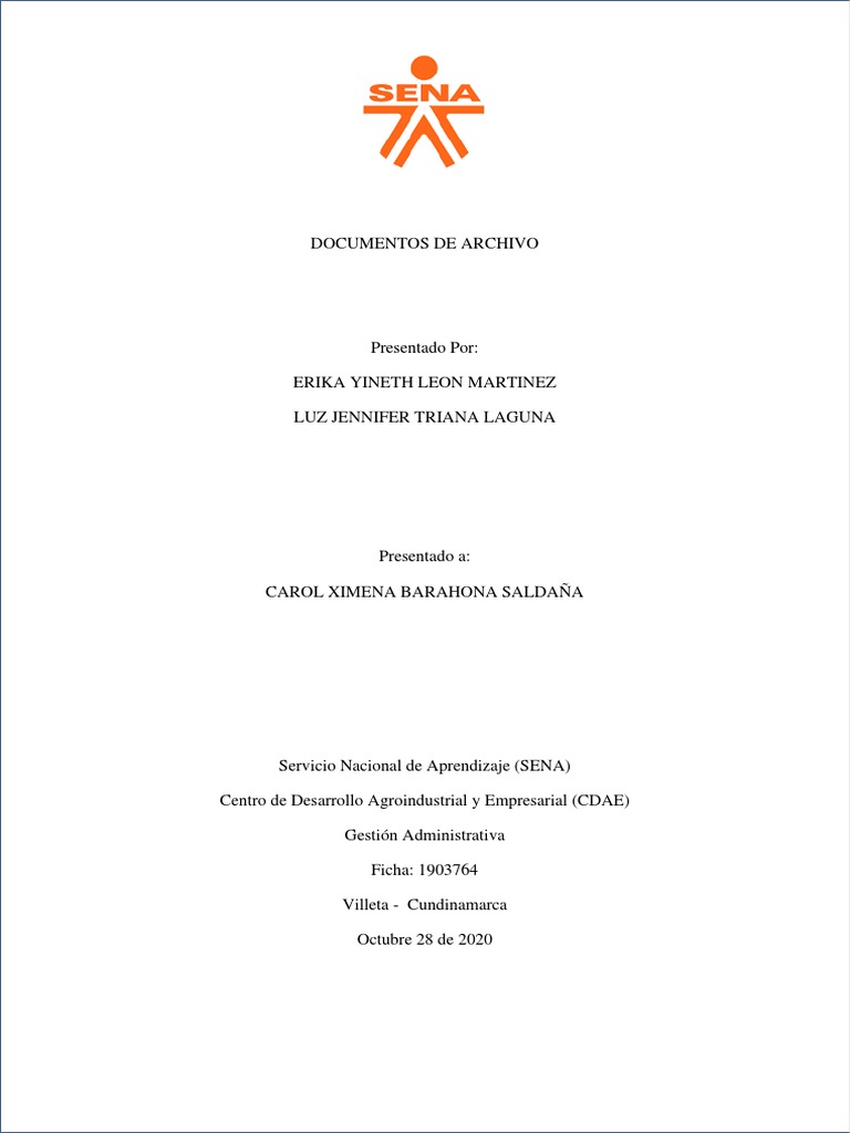 Erika Yineth Leon Martinez, Luz Jennifer Triana Laguna-Documentos de ...