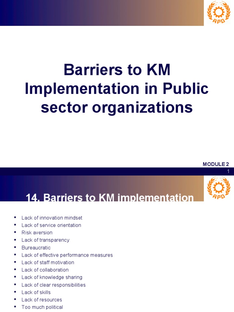 Barriers To Knowledge Sharing | Download Free PDF | Mindset | Motivation