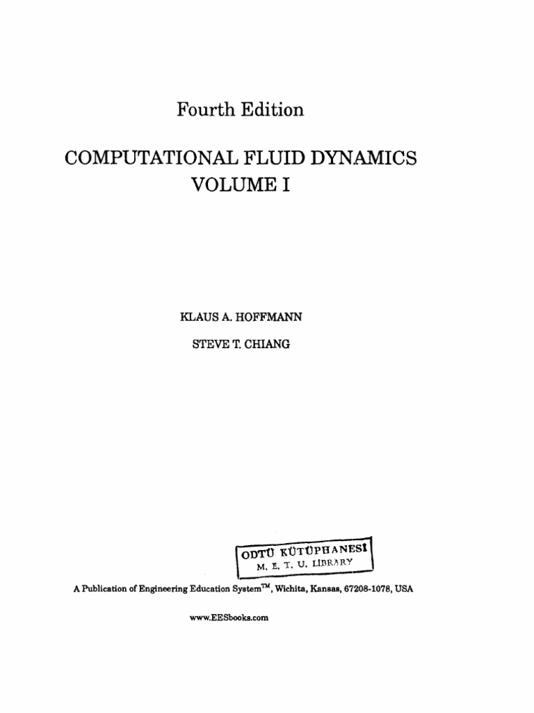 Computational Fluid Dynamics-Vol1 | PDF | Partial Differential Equation ...