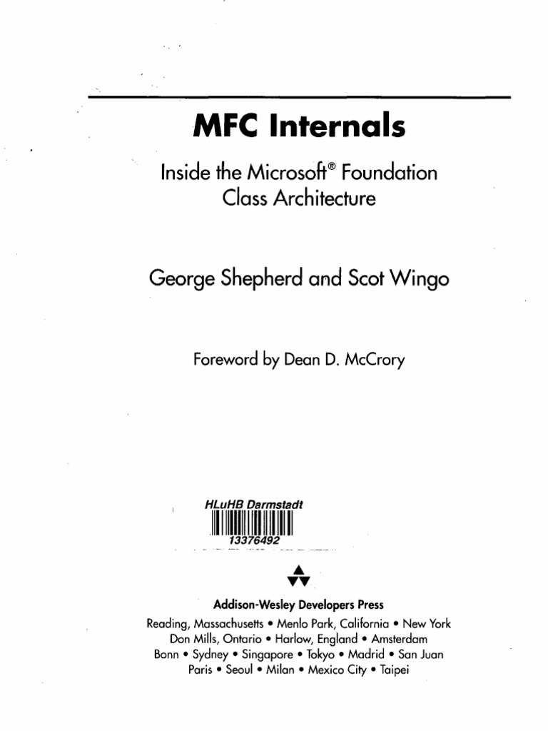 MFC Internals: III III | PDF | Component Object Model | Dialog Box