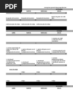 Planilla de Casting | PDF