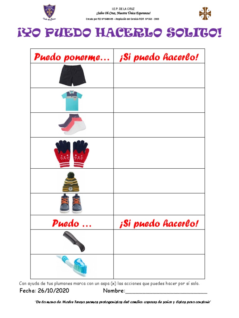 Yo Puedo Hacerlo Solito | PDF