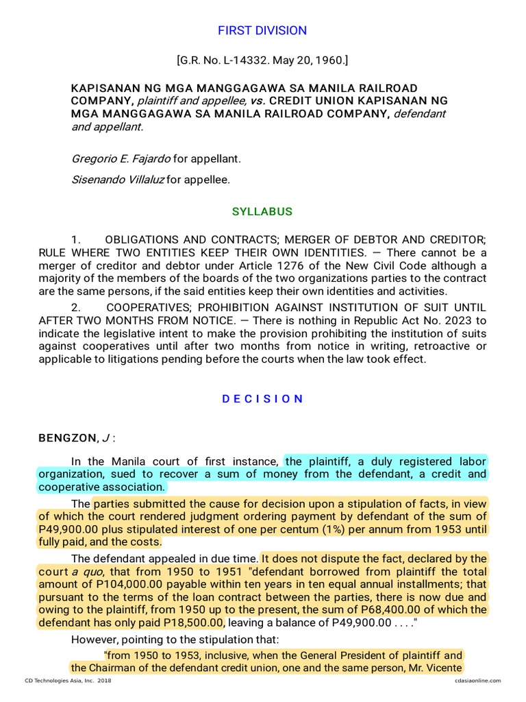 Plaintiff and Appellee, vs. vs. Defendant and Appellant. Gregorio E ...