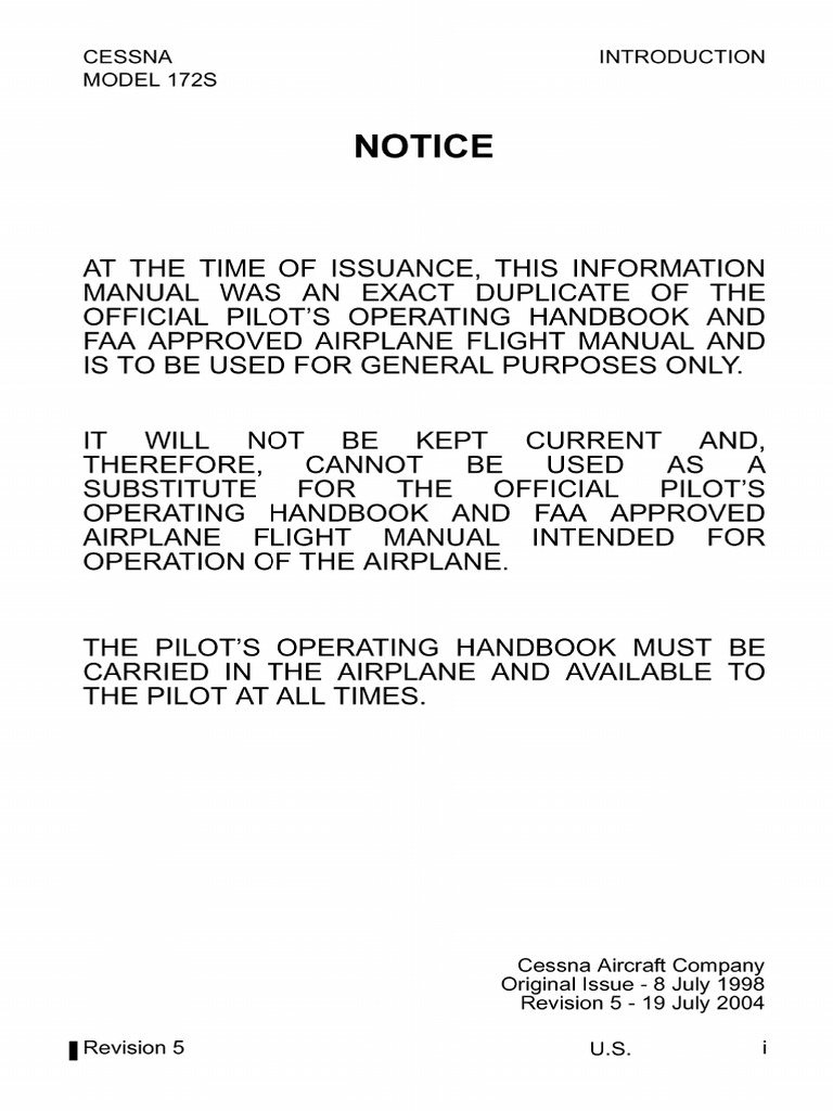 C172SP Poh PDF | PDF