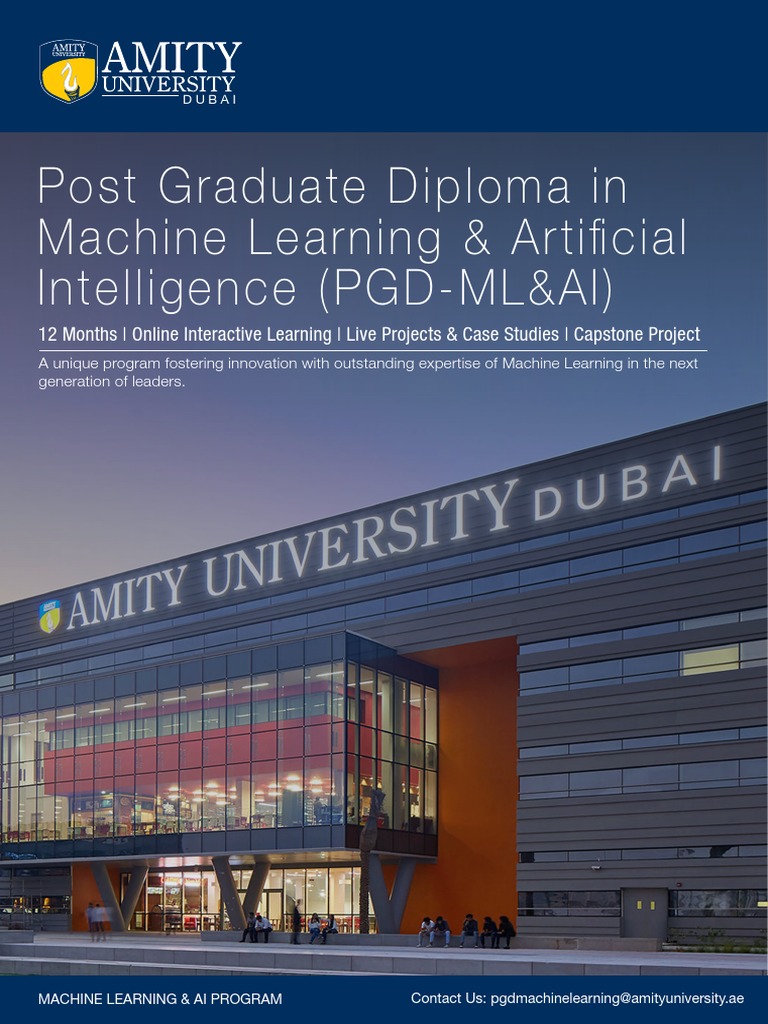 PG Diploma in AI & Machine Learning | PDF | Machine Learning ...