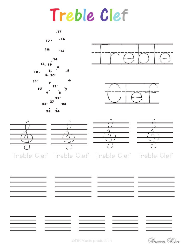 Treble Clef: Treble Clef Treble Clef Treble Clef Treble Clef | PDF