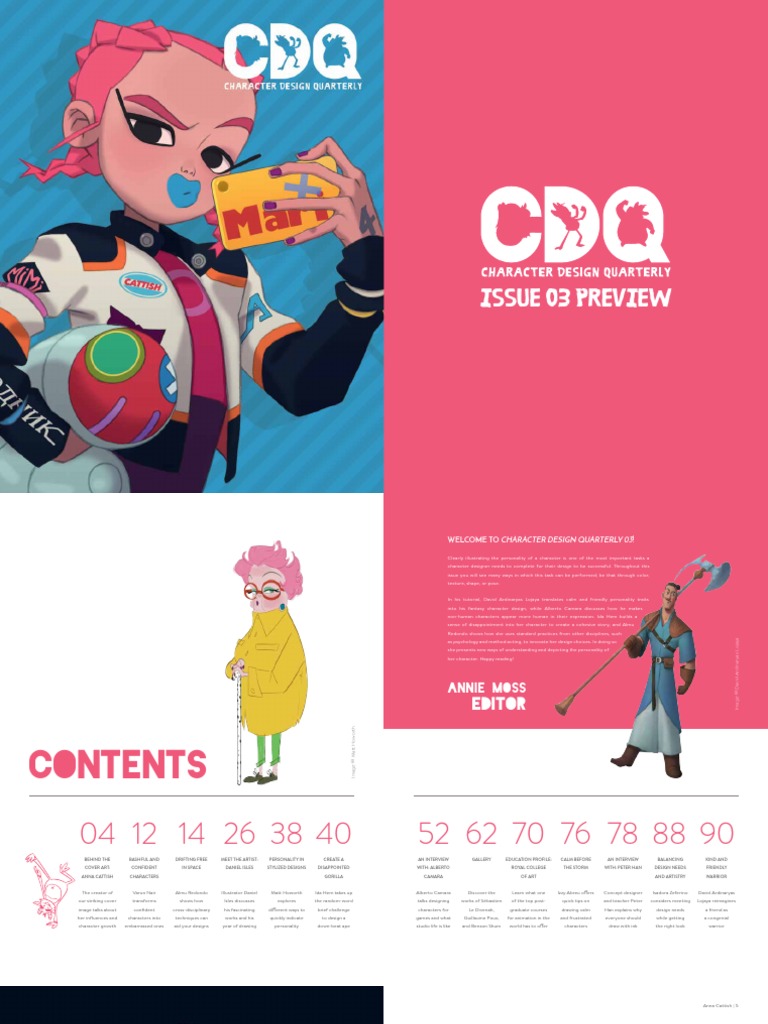 CDQ - BOOK - ISSUE 03 - Preview PDF | PDF | Narrative | Animation