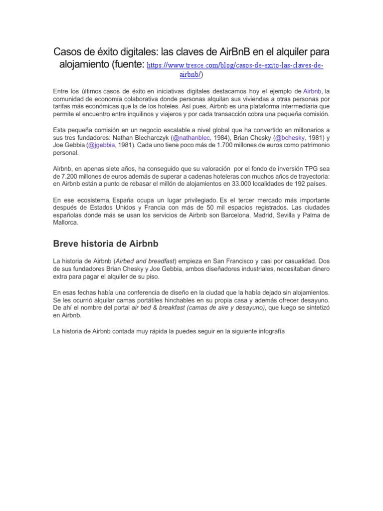 S1 Caso AIRBNB | PDF | Airbnb | Economias