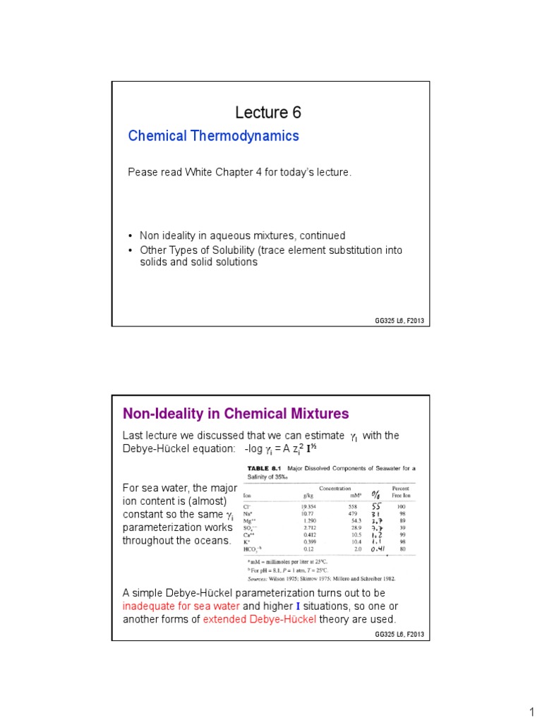 Lect6 PDF | PDF | Solubility | Solution