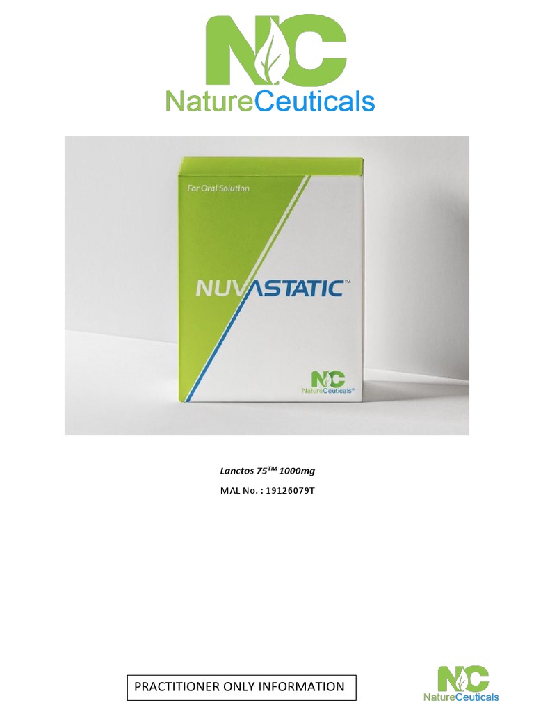 Nuvastatic Practitioner Only Information 12.5.20 | PDF | Vascular ...