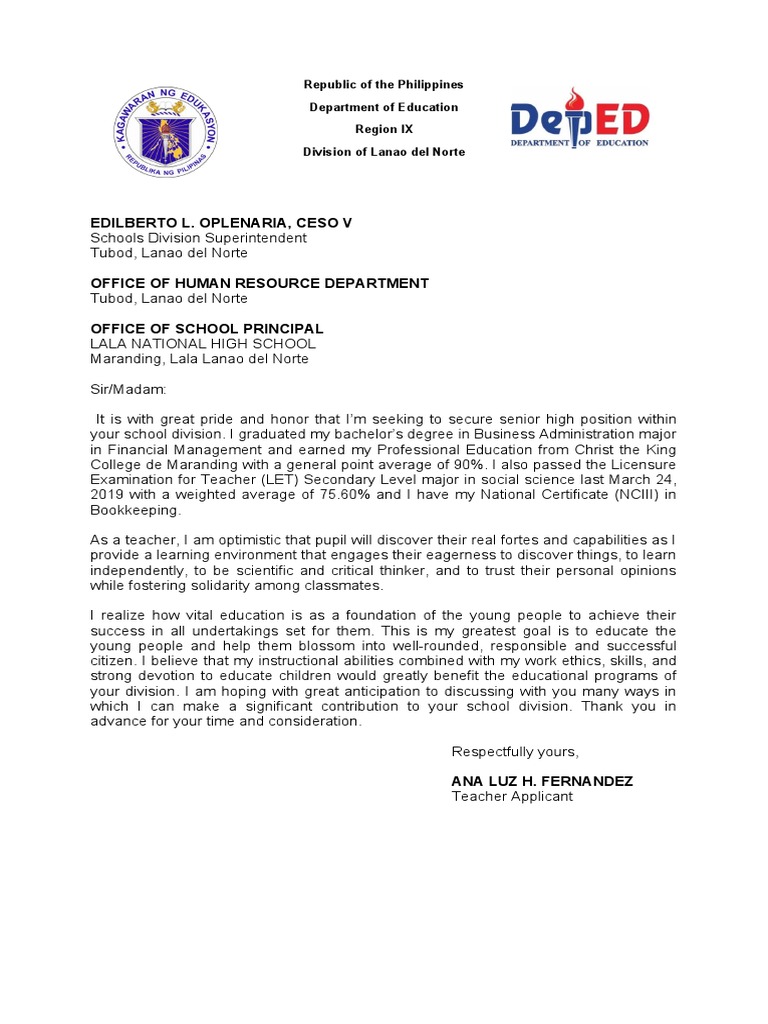 Edilberto L. Oplenaria, Ceso V: Republic of The Philippines Department ...