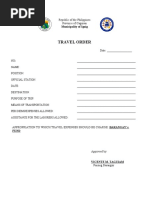 Certificate of Travel Completed | PDF